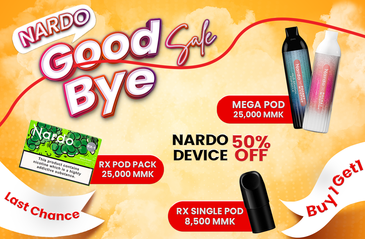 RELX Myanmar | Official Online Shop By Pocket Nicotine