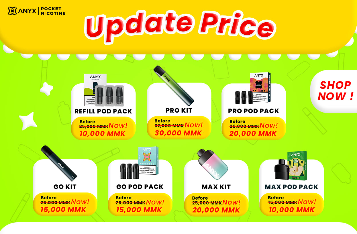 RELX Myanmar | Official Online Shop By Pocket Nicotine